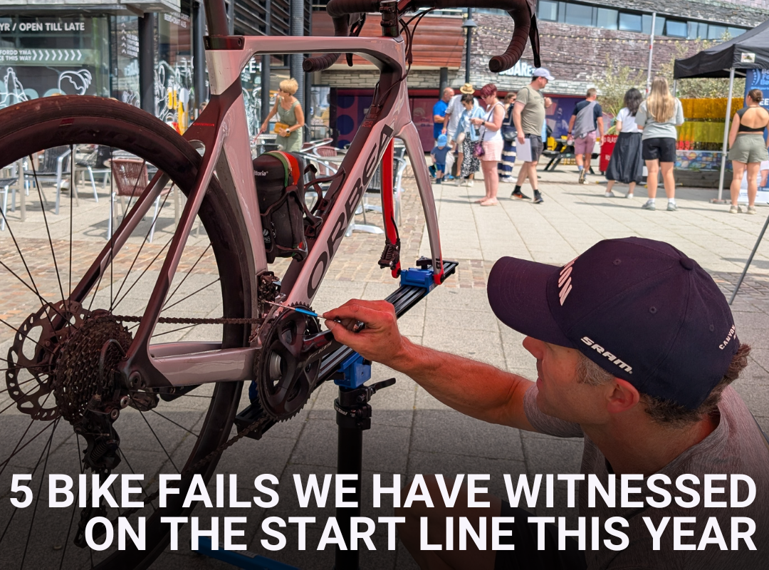 5 bike fails we’ve witnessed at the start line this year - Pedal Cover